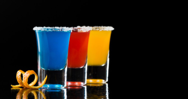 Rainbow Shot Recipe (Cocktail) » Purwa's Kitchen