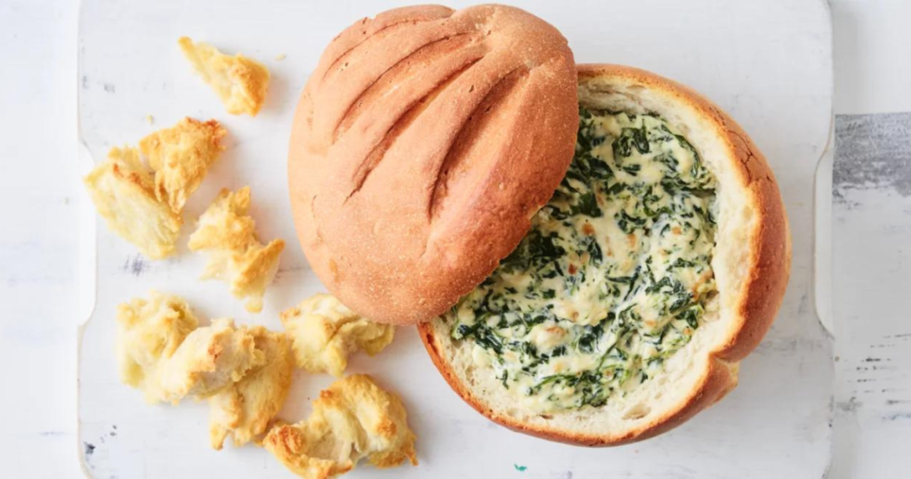 Easy Cob Loaf Recipe » Purwa's Kitchen